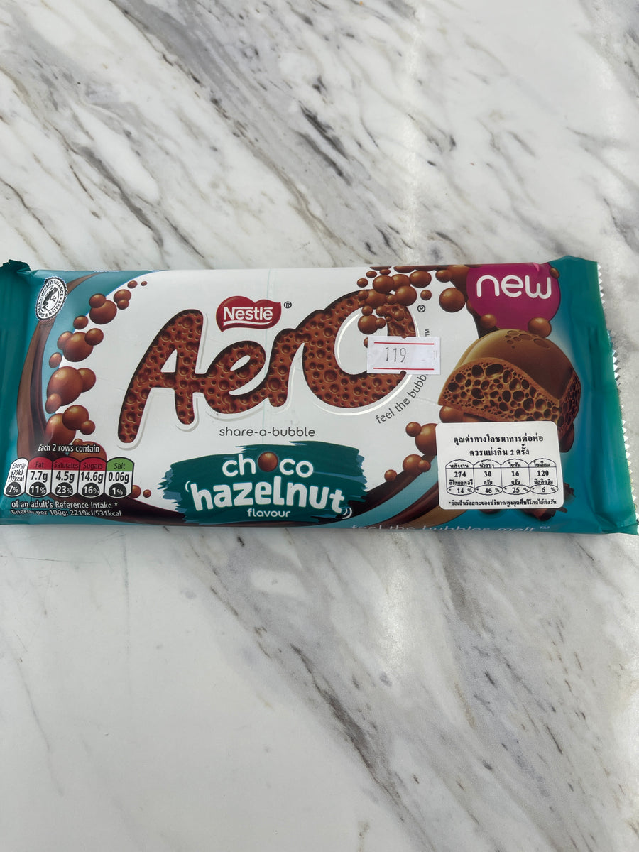 Aero Choco hazelnut – Jomtien LANES Expat Foods