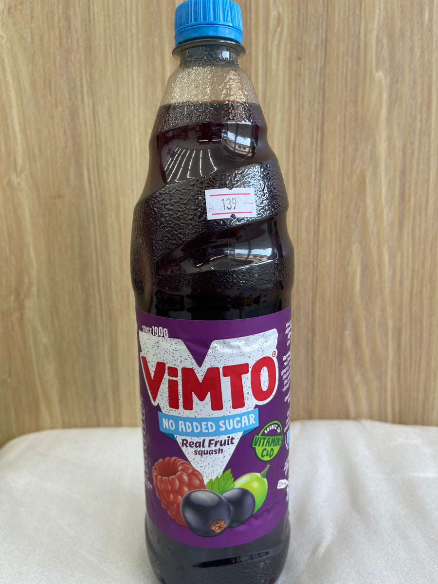 Vimto no added sugar real fruit – Jomtien LANES Expat Foods