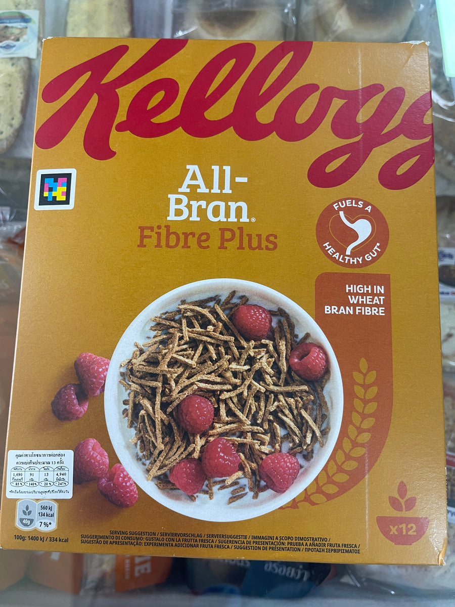 Kellogg’s All Bran Fiber Plus – Jomtien LANES Expat Foods