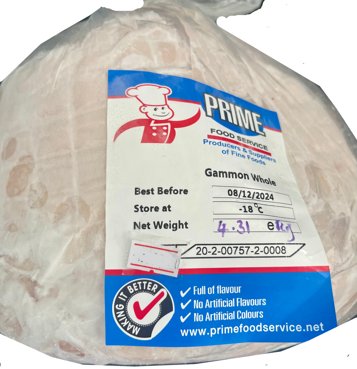 Whole Gammon Skin off – Jomtien LANES Expat Foods